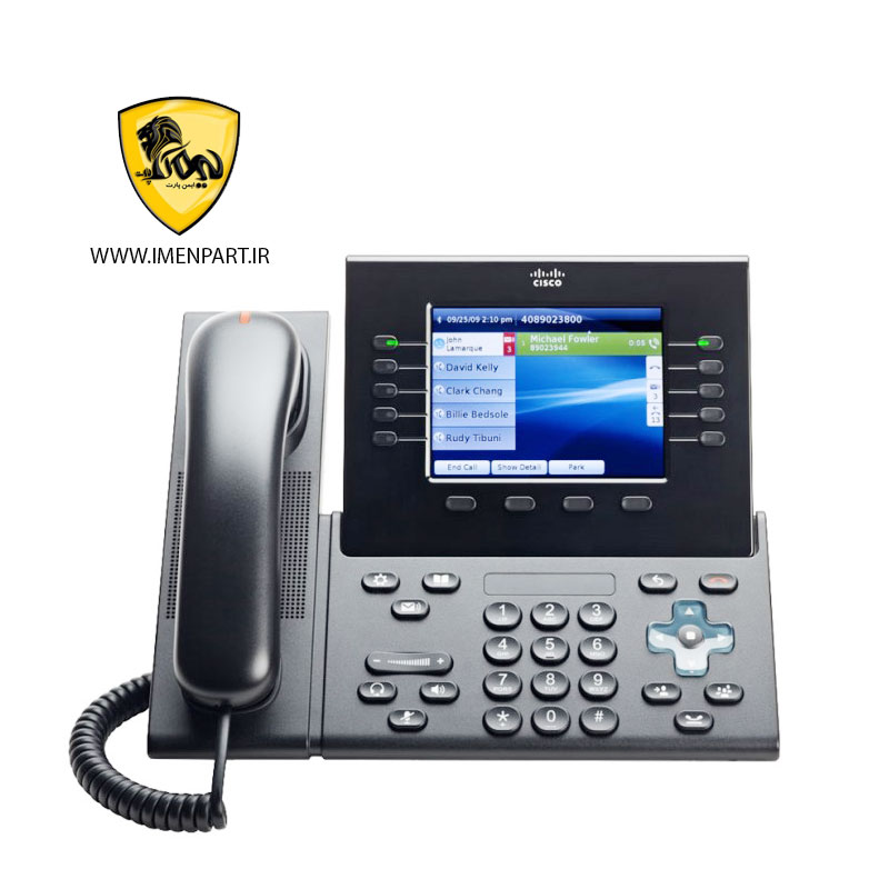 آی پی فون سیسکو مدل CP-8961-K9 - شرکت ایمن پارت الکترونیک
